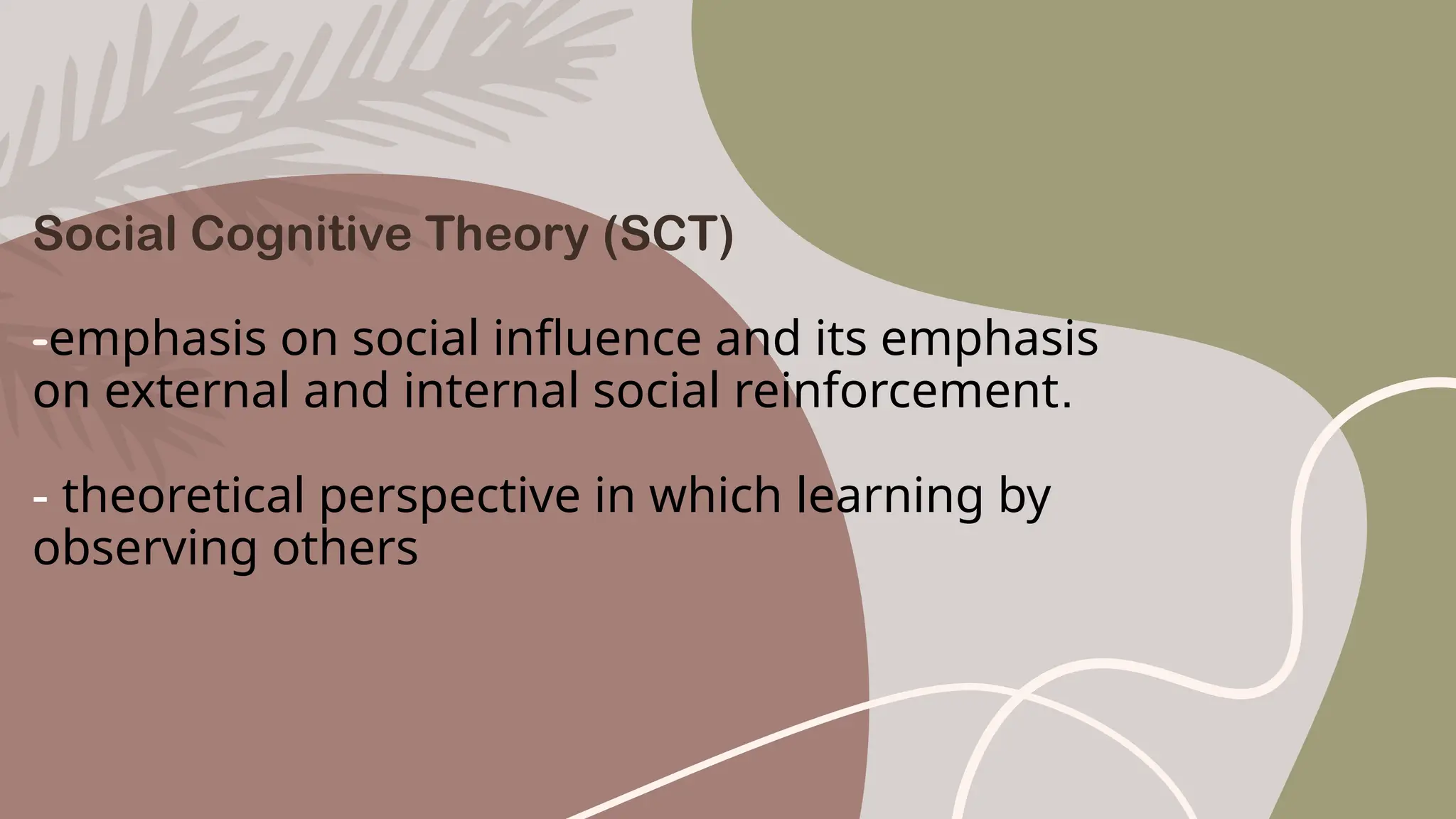 Social Cognitive Theory of Albert Bandura | PPTX