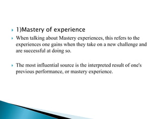 Banduras self-efficacy-theory | PDF