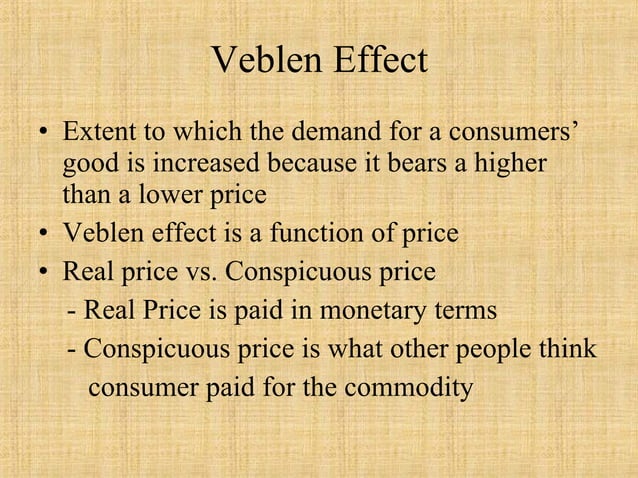 Bandwagon, Snob And Veblen Effects In The[1] | PPT | Economy | Business ...