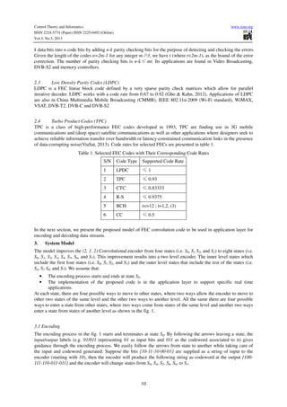 Bandwidth aware fec algorithms for wireless communication systems | PDF | Computer Networking ...