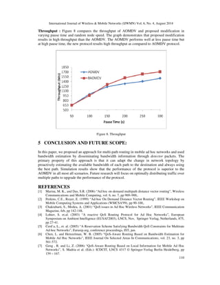 Bandwidth aware on demand multipath routing in manets | PDF