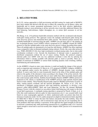 Bandwidth aware on demand multipath routing in manets | PDF