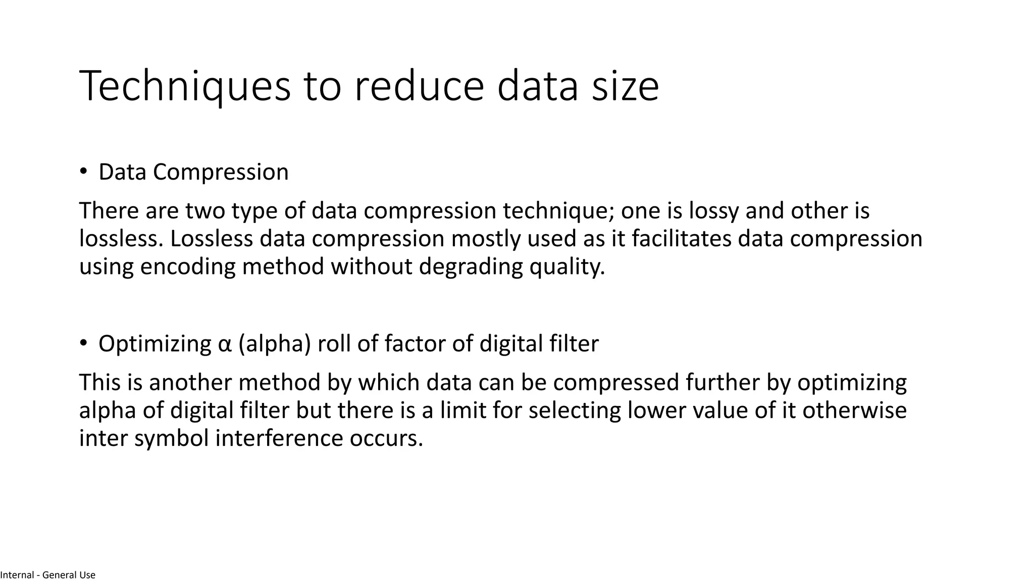 Digital transmission of high resolution signal and bandwidth ...