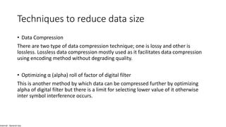 Digital transmission of high resolution signal and bandwidth ...