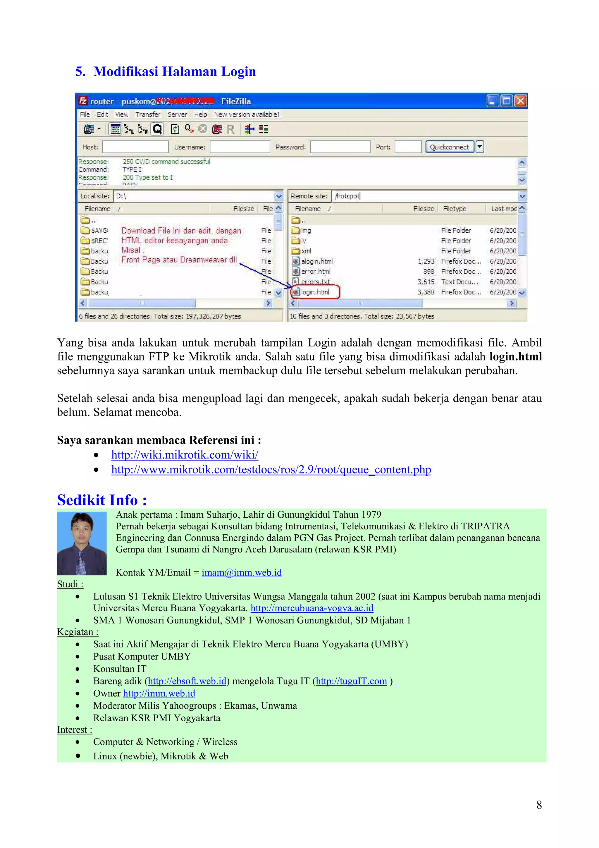 Bandwidth limit di mikrotik | PDF