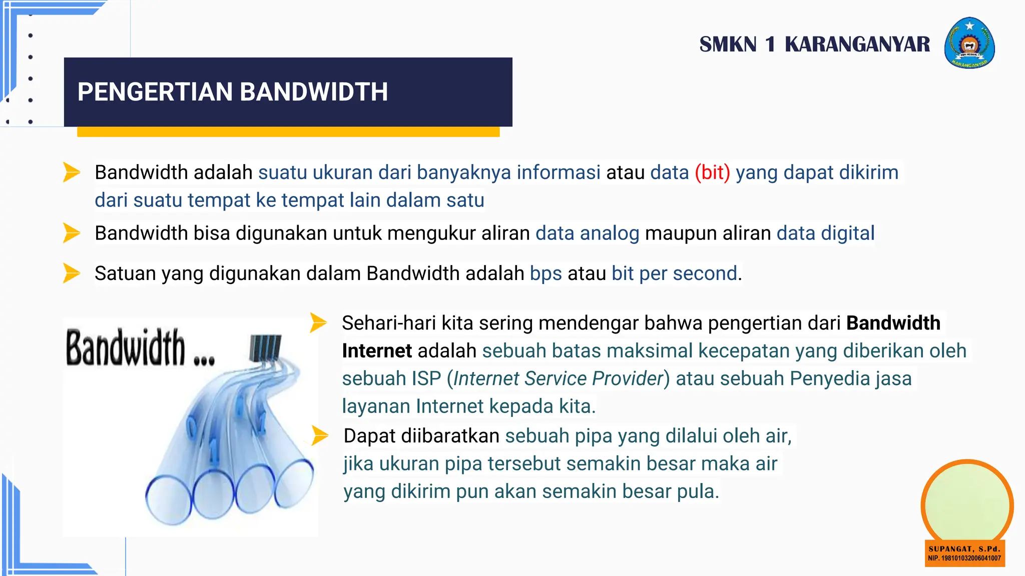 Materi BANDWIDTH TLJ Kelas XI pertemuan 1.pptx