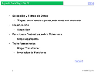 Banesco Basico DataStage DIA 02- datastage | PDF