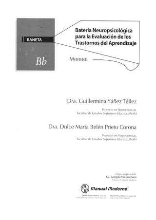 Baneta. manual | PDF