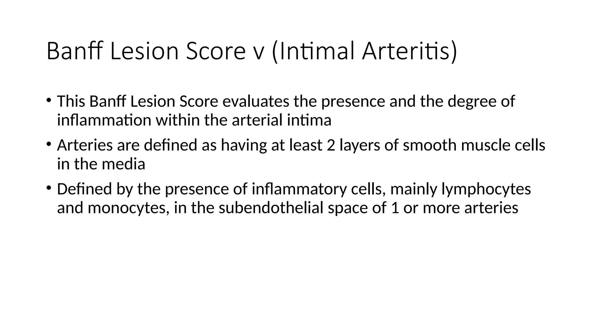 Banff classification and Banff scoring categories for kidney allograft.pptx