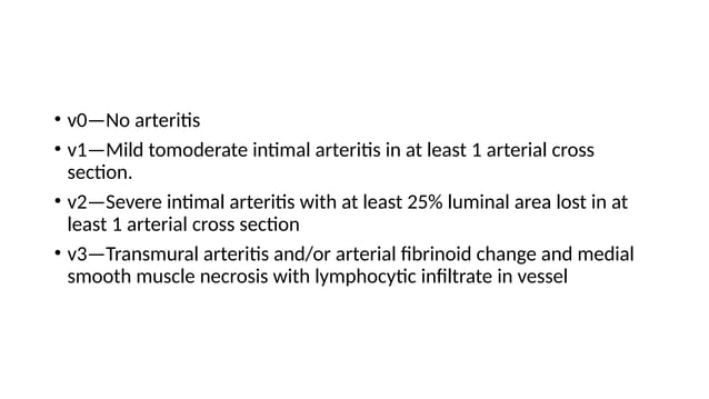 Banff classification and Banff scoring categories for kidney allograft.pptx