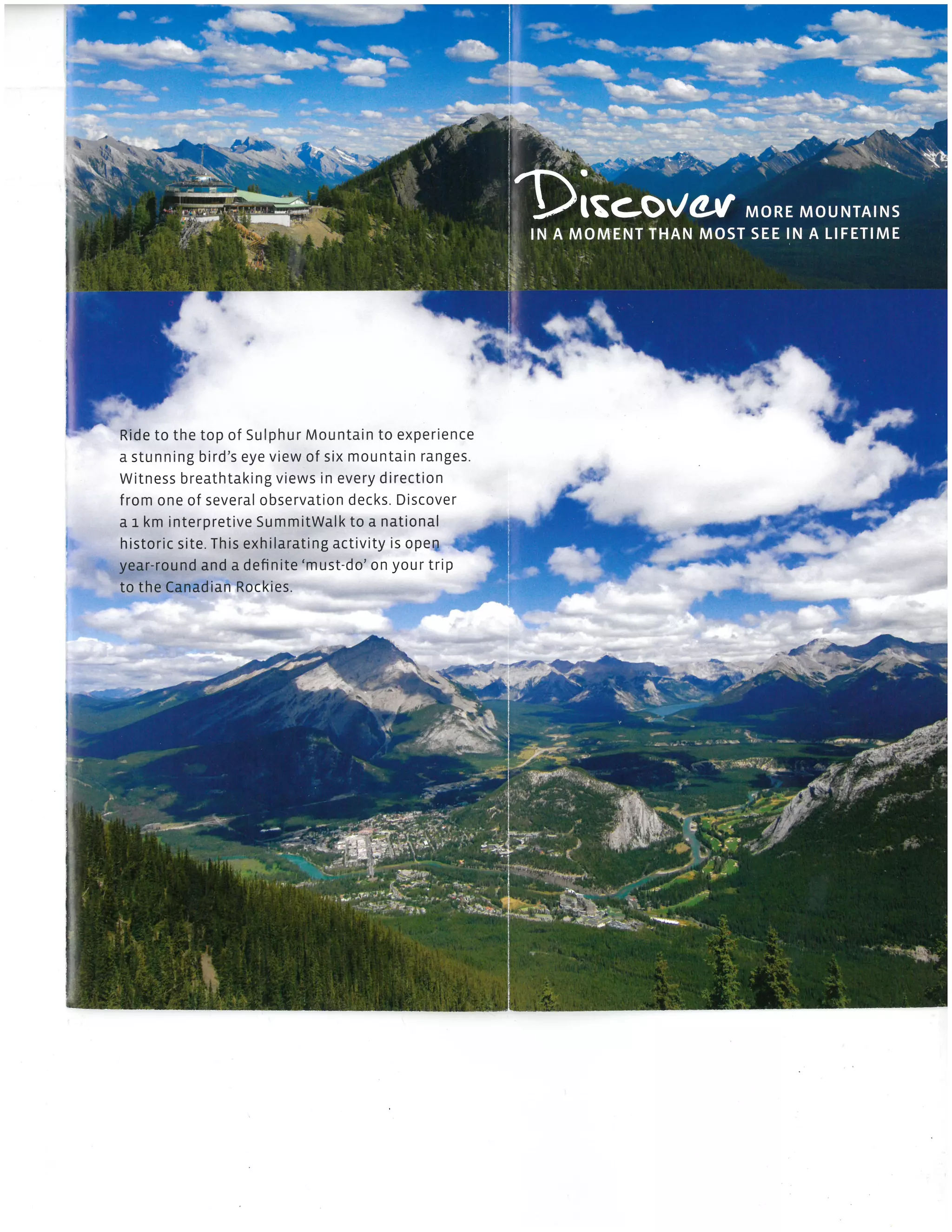 Banff Gondola Brochure Reading Skill Building | PDF