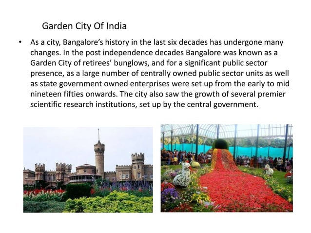 Bangalore | PPTX | Geography | Science