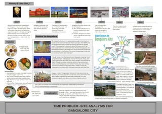 analysis for Bangalore city ( location , history, water sources.,, ) | PDF