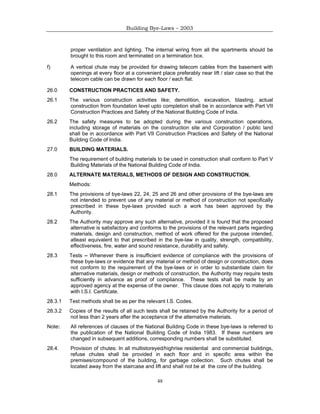 Bangalore building-byelaws- 2003 | PDF