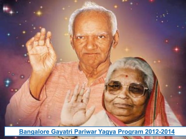 Bangalore gayatri pariwar gayatri ashwamedha mahayagya | PDF ...