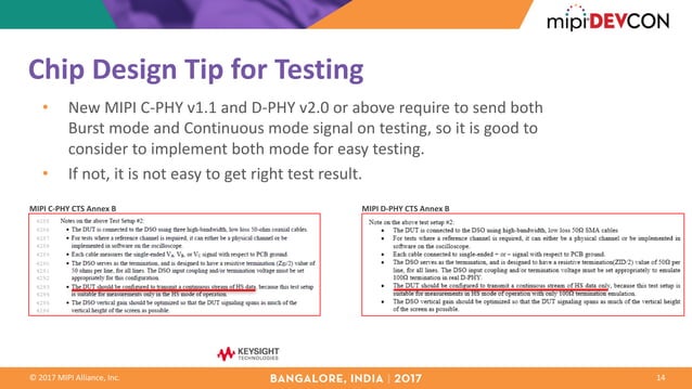 MIPI DevCon Bangalore 2017: Next generation MIPI Physical Layer Design ...