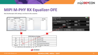MIPI DevCon Bangalore 2017: Next generation MIPI Physical Layer Design ...