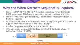 MIPI DevCon Bangalore 2017: Overcoming Inter-Symbol Interference with ...