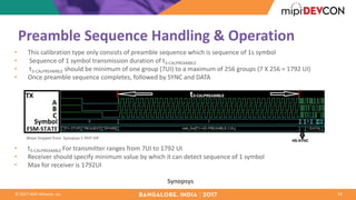 MIPI DevCon Bangalore 2017: Overcoming Inter-Symbol Interference with ...