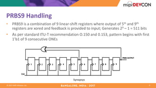 MIPI DevCon Bangalore 2017: Overcoming Inter-Symbol Interference with ...