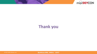 MIPI DevCon Bangalore 2017: Emulation of DUT Using MIPI RMMI (M-PHY ...