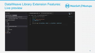 DataWeave Extension Library | PPT