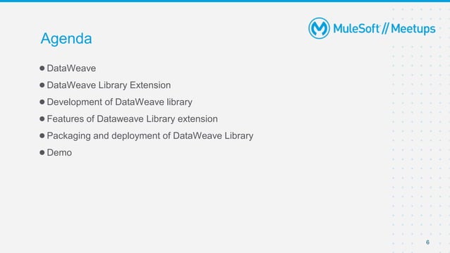 DataWeave Extension Library | PPT