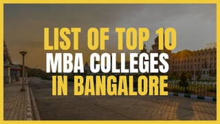 Top 10 MBA Colleges In Bangalore PDF PPT.pdf