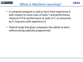 Apache Spark Machine Learning | PDF