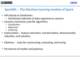 Apache Spark Machine Learning | PDF