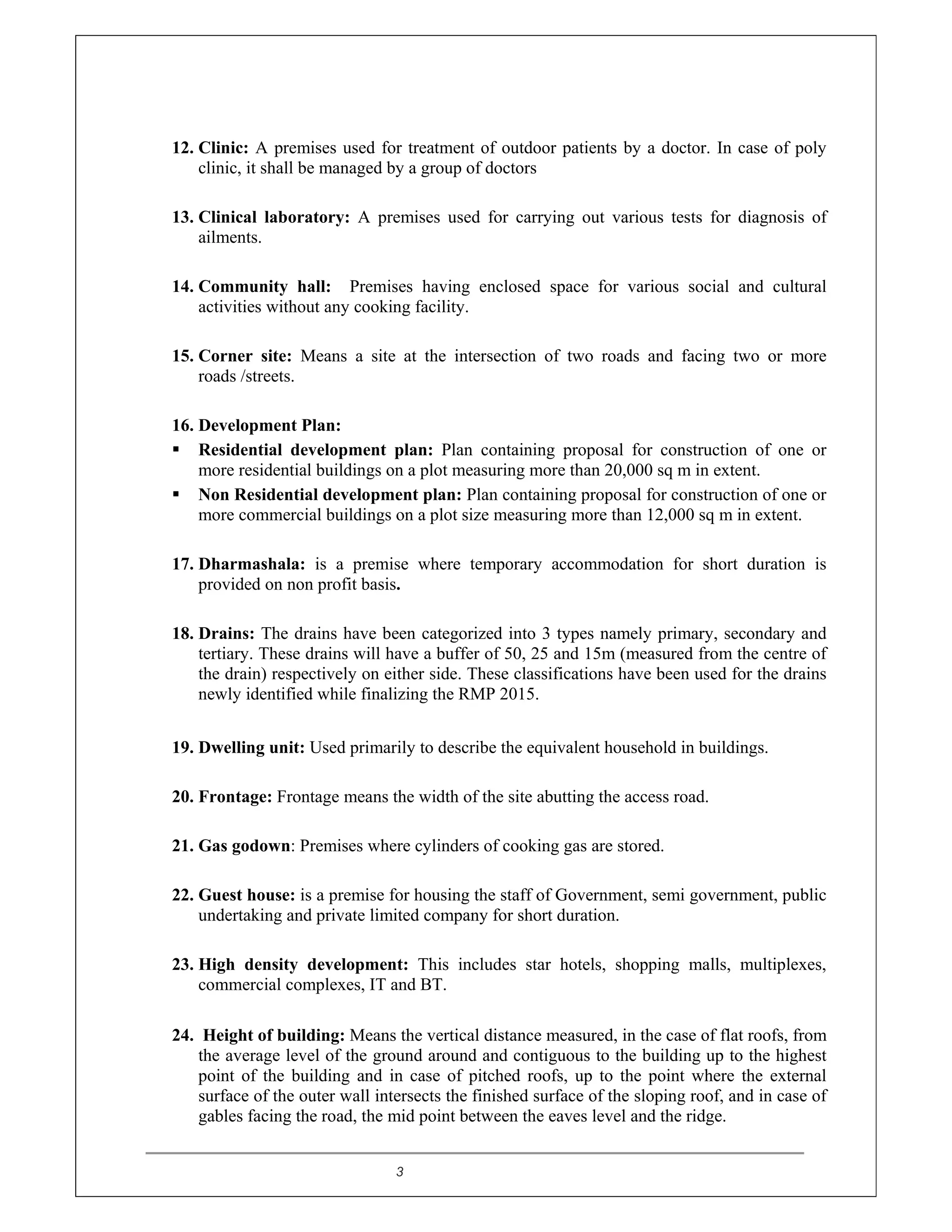 Bangalore zoning regulations | PDF