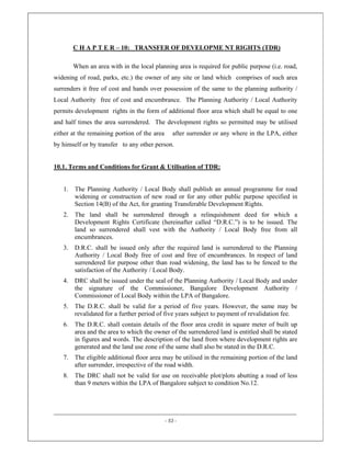 Bangalore zoning regulations | PDF