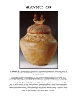 Banga ng manunggol | DOCX