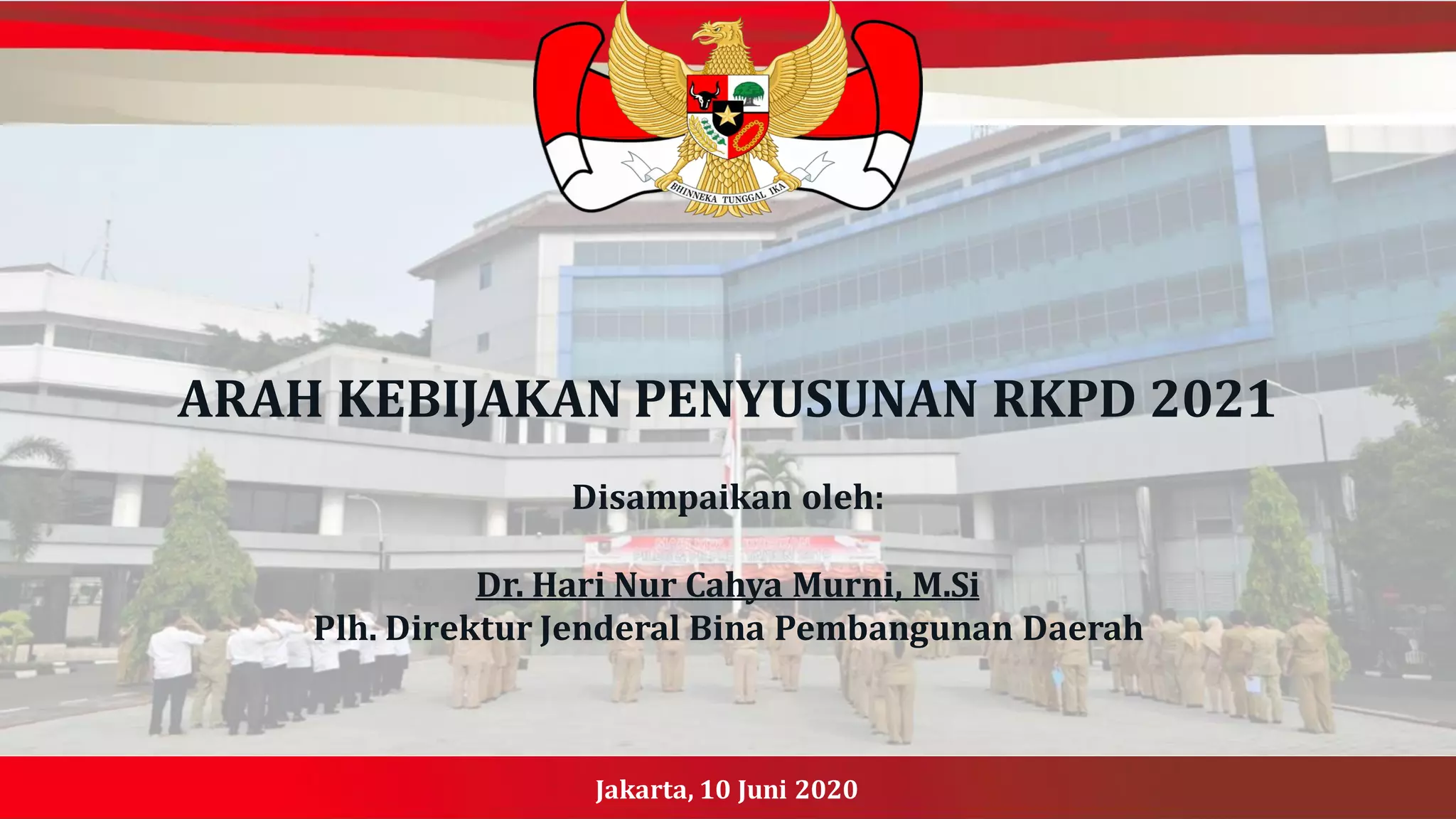 Arah Kebijakan Penyusunan RKPD 2021 | PPT