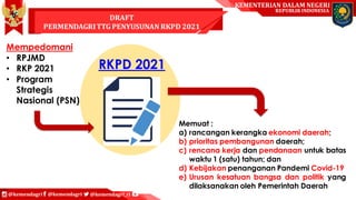 Arah Kebijakan Penyusunan RKPD 2021 | PPT