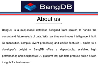 machine learning database | PPT
