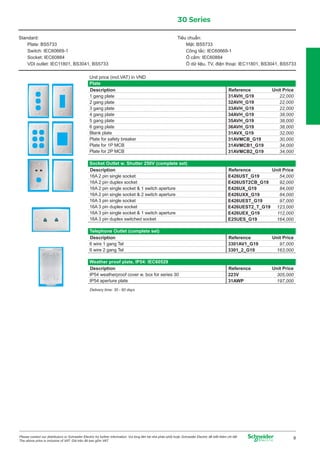 Bang gia cong_tac_o_cam_cong_nghiep_schneider_04_2013 | PDF