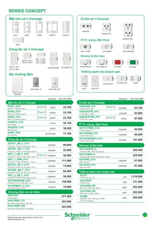 Bang gia schneider_08_2013_full | PDF