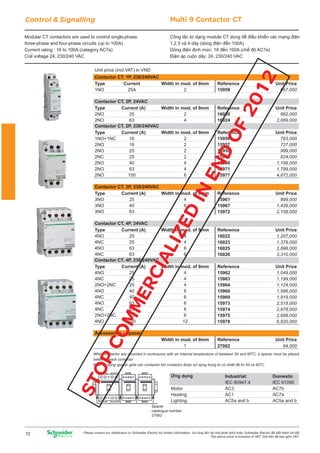 Bang gia surge arrester_pulse_relay_timer_switch_schneider_2012 | PDF