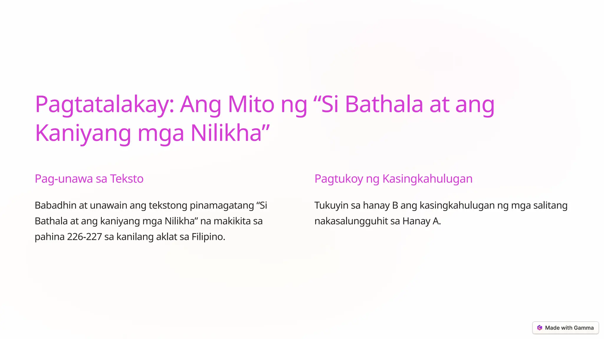 Banghay-aralin-sa- para sa Filipino quarter -4.ppt