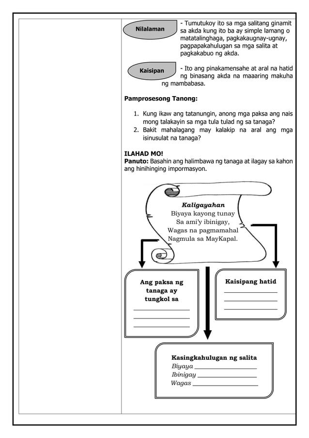 Banghay-aralin-sa-Filipino-7_MATATAG-Curriculum | PDF