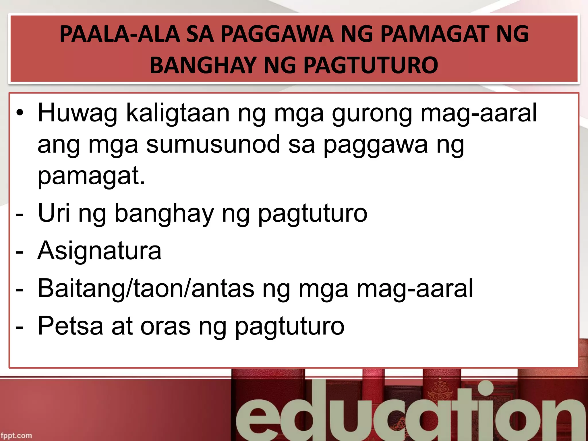BANGHAY ARALIN AYON SA KAYARIAN .pdf