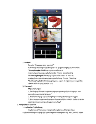 Banghay aralin sa A.P. I | DOCX