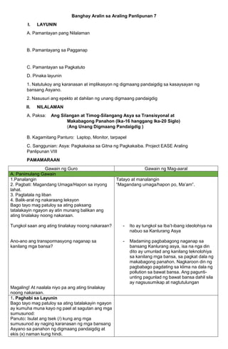 Banghay Aralin sa Araling Panlipunan 7 10.docx