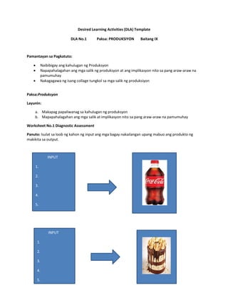 Banghay aralin sa araling panlipunan 9 | PDF