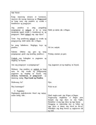 Banghay aralin sa filipino | DOCX