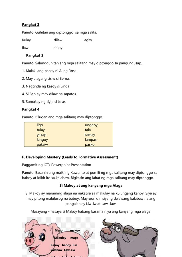 BANGHAY ARALIN SA FILIPINO 1 cot.docx