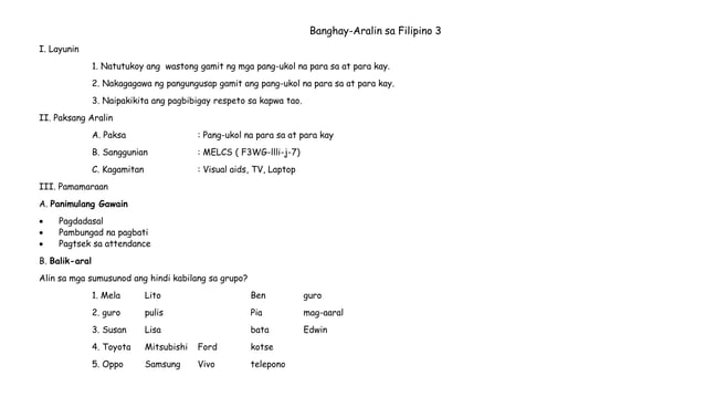BANGHAY ARALIN SA FILIPINO 3.pptx