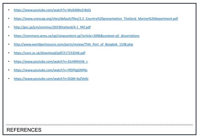 Bangkok river port case study | PPTX | Asia Travel | Travel Locations