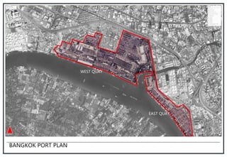 Bangkok river port case study | PPTX